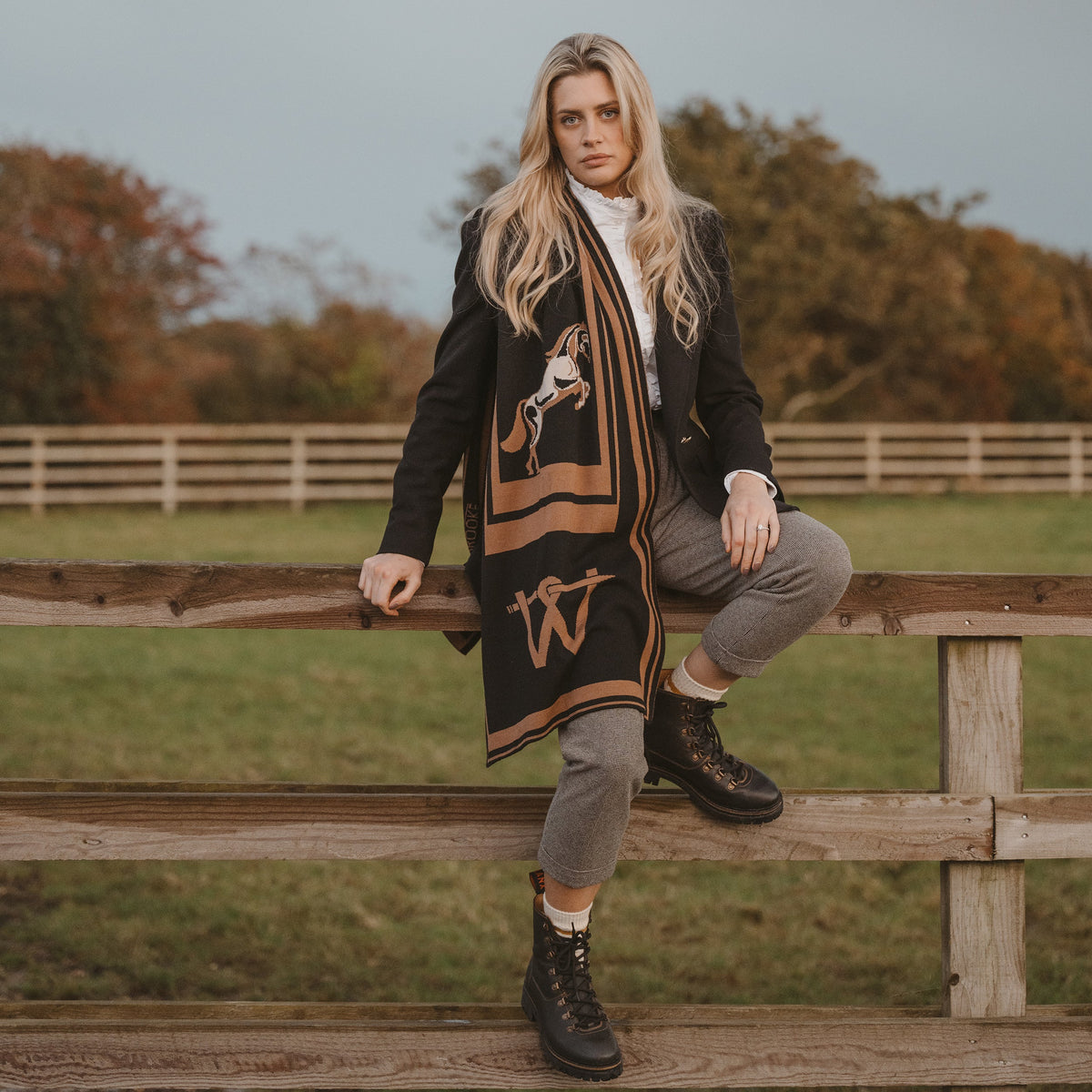 Scarves: Country Inspired Merino Wool Knitted Scarves – Waring Brooke